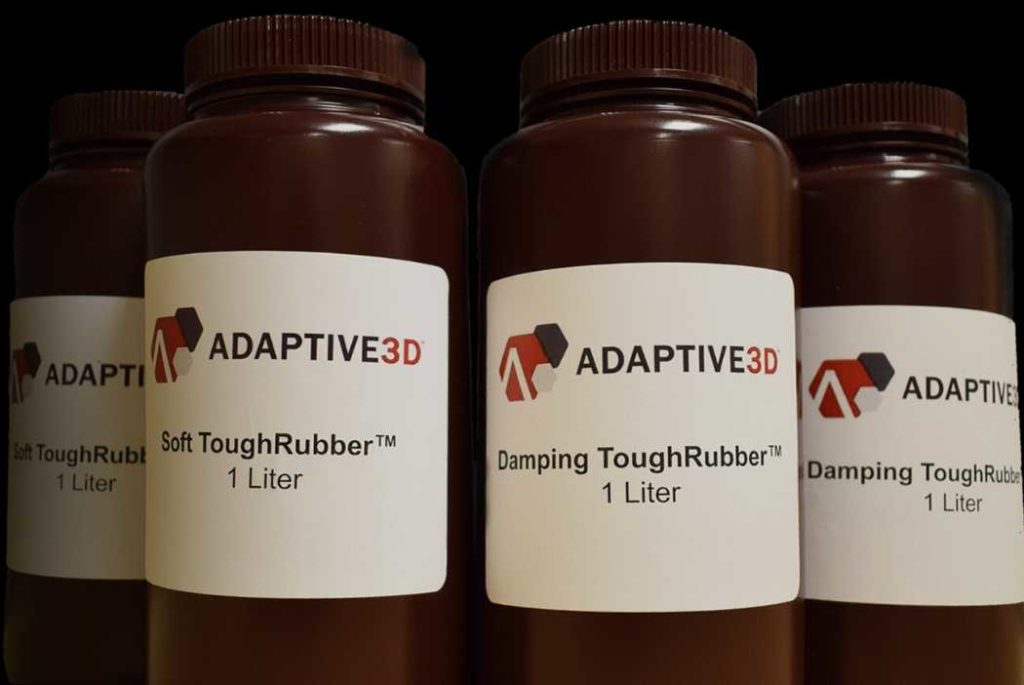 Adaptive3D Launching World's Highest Strain 3D Printable Photopolymer - 3D Printing Resin ...