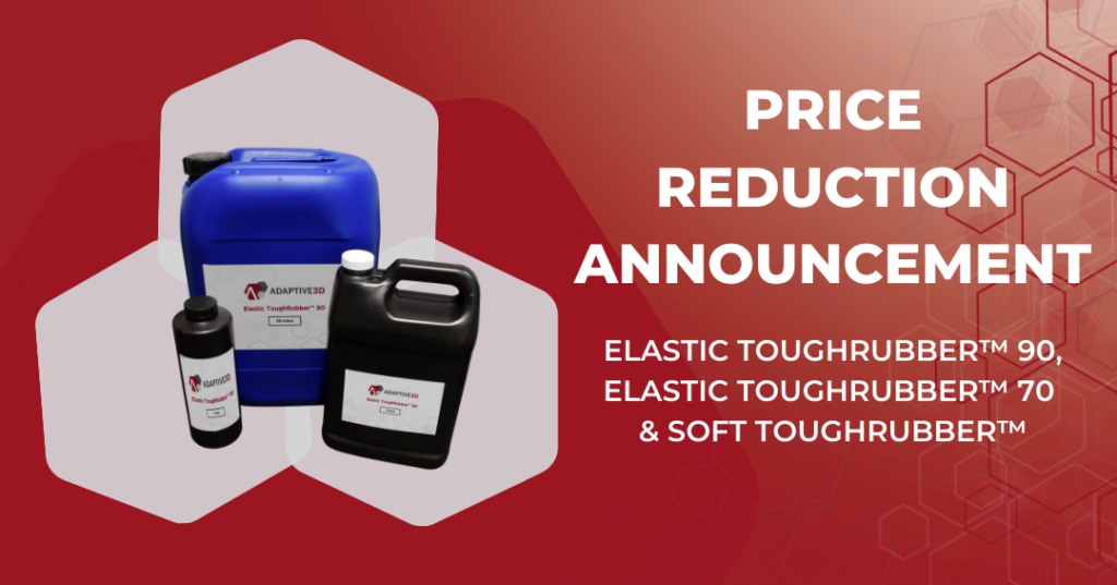 Announcement: Price Reduction - 3D Printing Resin | Photopolymer Resin ...